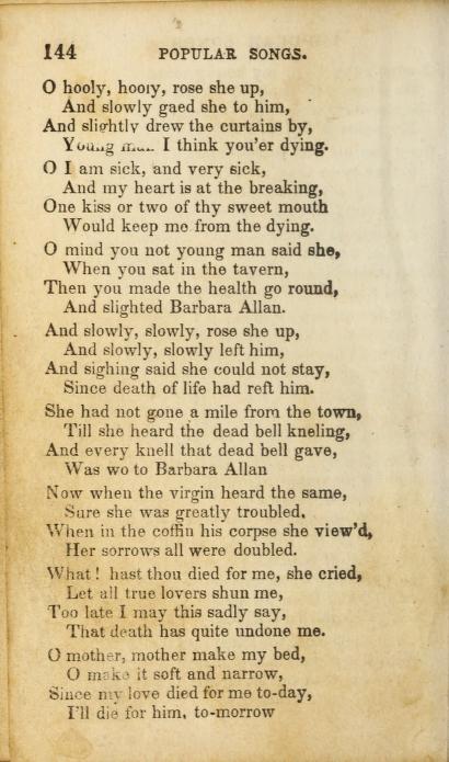 The Ballad of Barbara Allen - Appalachia Bare