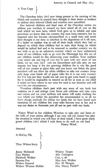 Nancy Nanye’hi Ward — Cherokee Warrior for Peace - Appalachia Bare